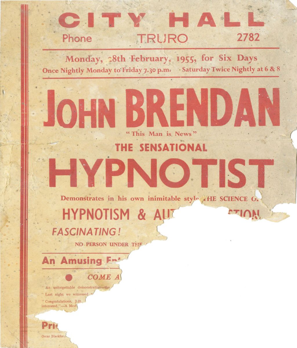 Digital Exhibition 1 : Posters & Handbills - Hall for Cornwall ...